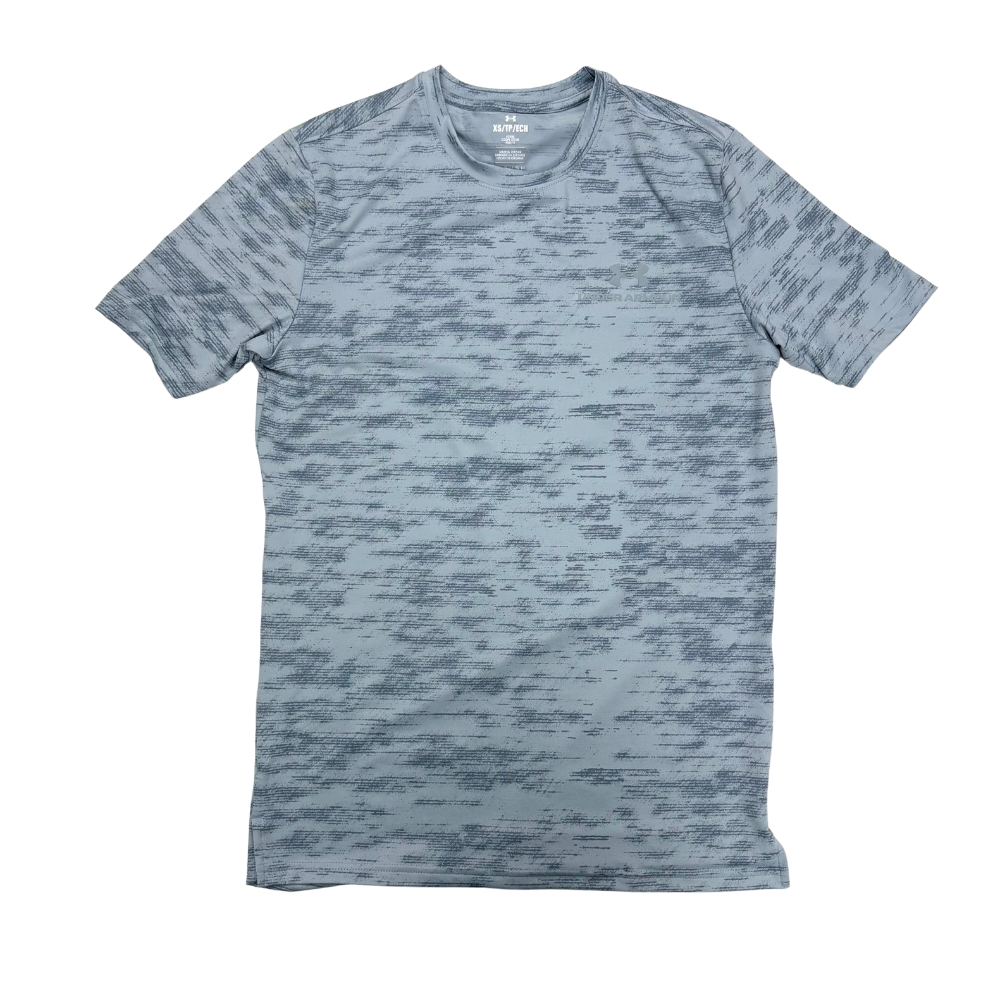 【JABOW運動生活館】UNDER ARMOUR 男款 Vanish Energy 印花短T 灰 1383974466 | 蝦皮購物