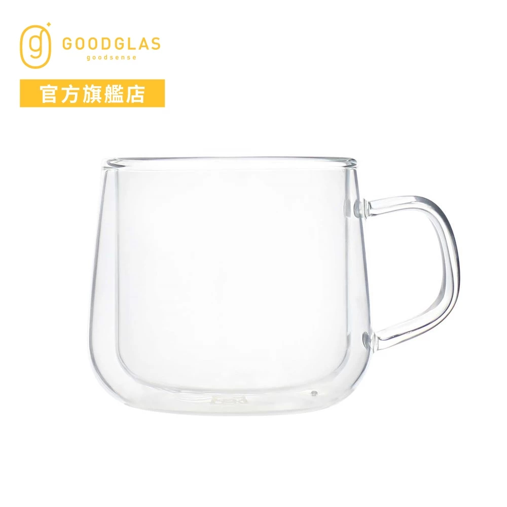 【WOKY x 好玻GOODGLAS】CO雙層玻璃杯300ml | 蝦皮購物