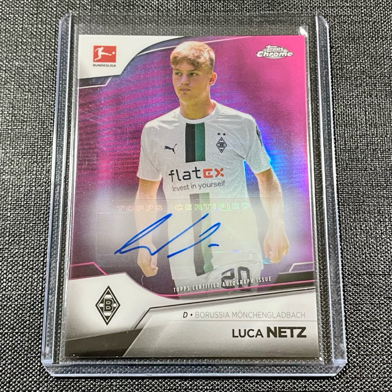 2022-23 Topps Chrome Bundesliga Luca Netz 簽名卡 限量150 | 蝦皮購物