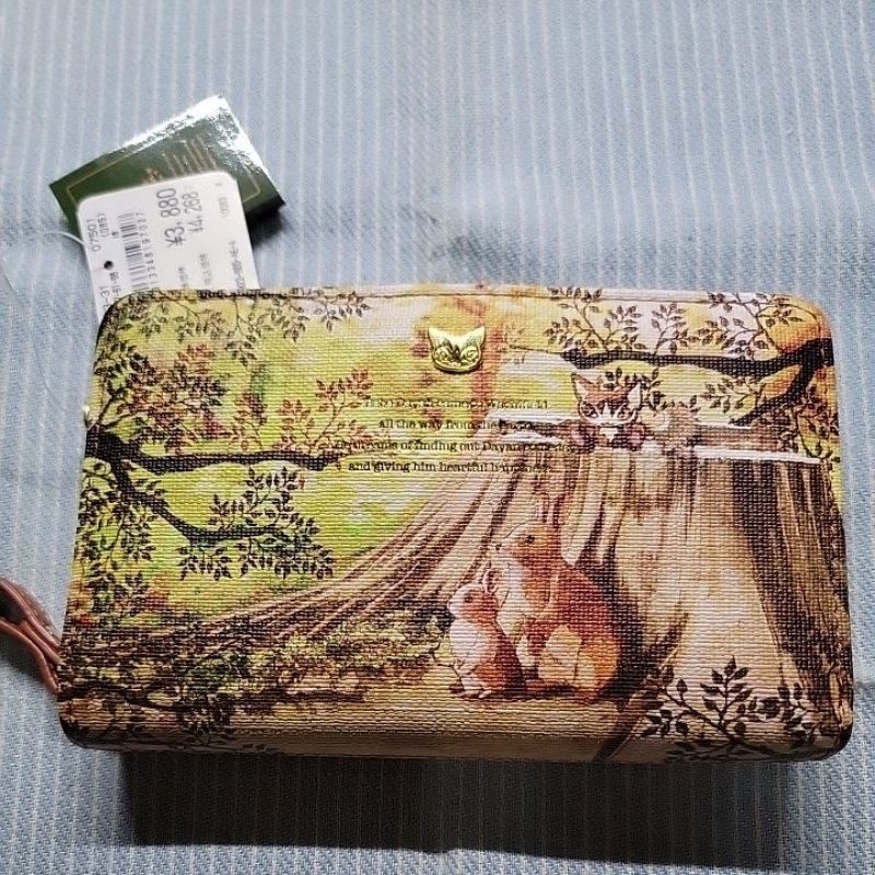 現貨全新 Wachifield Dayan Bebe Dayan 瓦奇菲爾德 達洋貓 二折中夾 二折中皮夾 樹林野兔款 | 蝦皮購物