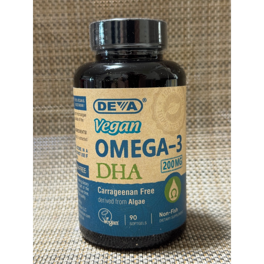 現貨 Deva Vegan omega-3 DHA素食魚油 90粒膠囊 自用委任服務 美國代購 | 蝦皮購物