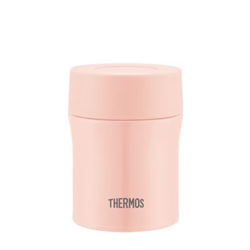 全新 Thermos 膳魔師 JBM-500 不銹鋼真空 保溫食物罐 燜燒罐 櫻花粉 大口徑8.5cm 0.5L | 蝦皮購物