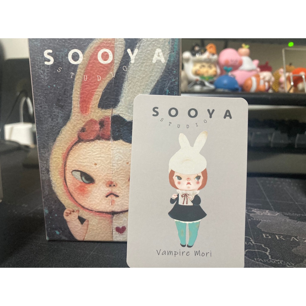 Sooya序章系列-撲克Ban、波點Mori、吸血鬼Mori、面罩boo、青蛙emo、單身狗emo、面具冰淇淋確認款 | 蝦皮購物