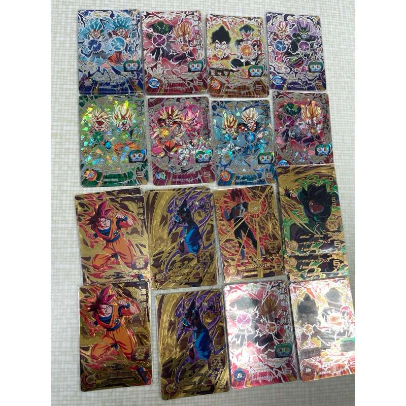 七龍珠英雄 UMT11 宇宙任務 11彈 CP 隱藏 GCP SCP HCP 燙銀 宣傳卡 燙金 合體技 絕版 激罕 | 蝦皮購物