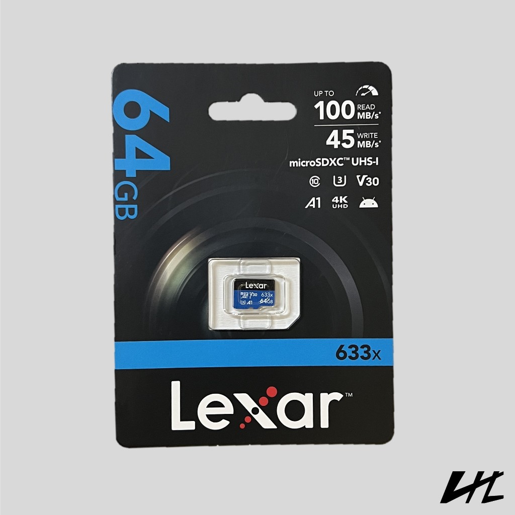 ⚠無保固全新品⚠ 雷克沙 64GB 633x 記憶卡 Lexar 64GB Micro SD Card | 蝦皮購物
