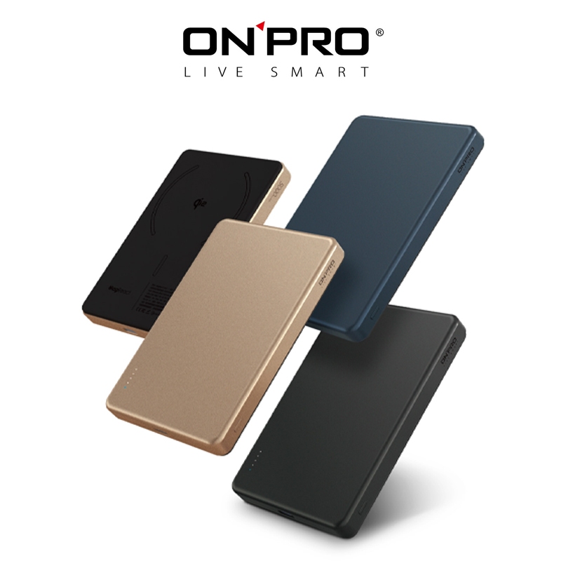 現貨 ONPRO MagReact MXs2 磁吸式無線行動充 15W 無線輸出 qi2 認證 附收納套 附60W編織線 | 蝦皮購物