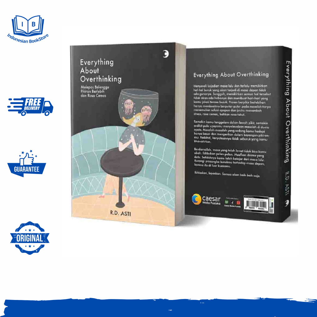 Buku Everything About Overthinking - R.D Asti | 蝦皮購物