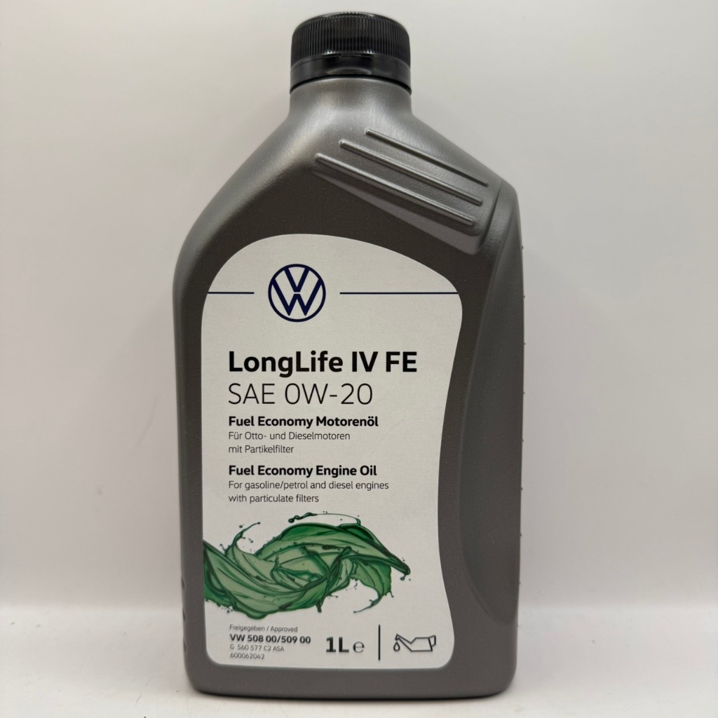 【零件貓】台灣公司貨 VW 福斯原廠機油 Longlife IV FE 0W-20 0W20 GS60577C2A | 蝦皮購物