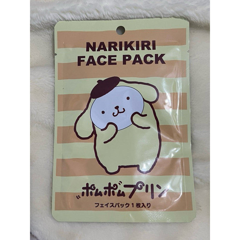 日本世界（現貨） 造型 三麗鷗sanrio布丁狗 pumpum purin角色扮演面膜 | 蝦皮購物