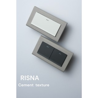 【快速出貨】 開關 插座 Panasonic 國際牌 Risna 鋅合金 微水泥紋框 面板 蓋板 switchpapa | 蝦皮購物