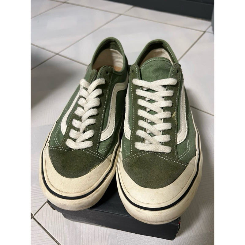Vans Style 136 Decon VR3 SF 軍綠 麂皮 二手 少穿 | 蝦皮購物