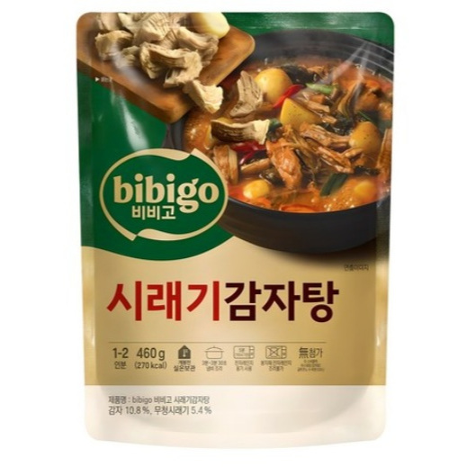 韓國 CJ bibigo 豬肉馬鈴薯湯調理包 |加熱即食| 露營外出必備, 460g | 蝦皮購物