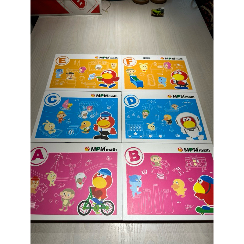 二手MPM math 教具 ABCDEF盒 幼兒園-數學潛能開發教材 | 蝦皮購物