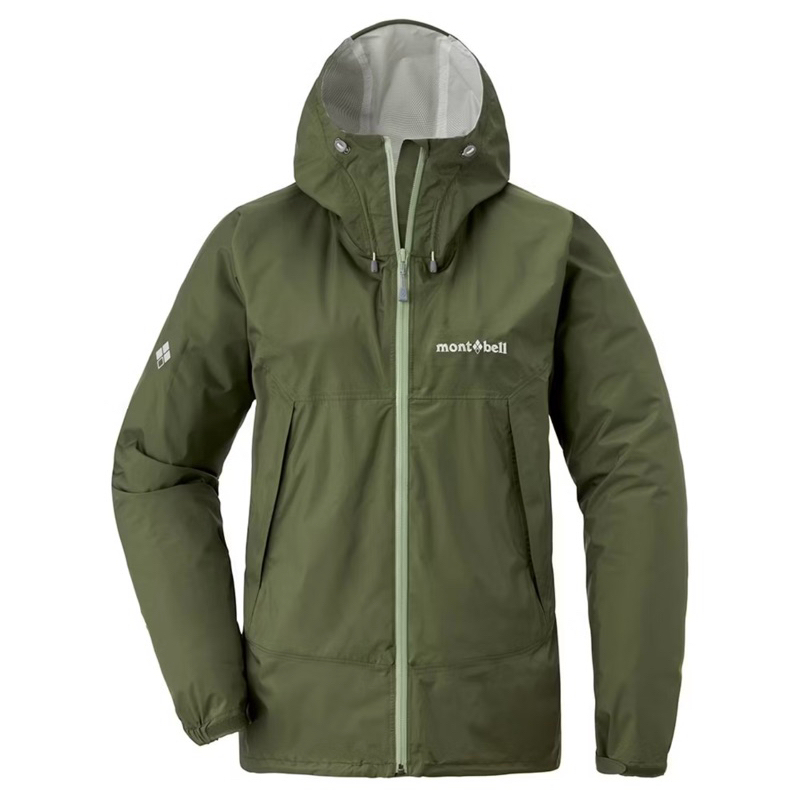 mont bell 女 Rain Hiker Jacket 防水透氣外套 綠 二手極新 M號 | 蝦皮購物