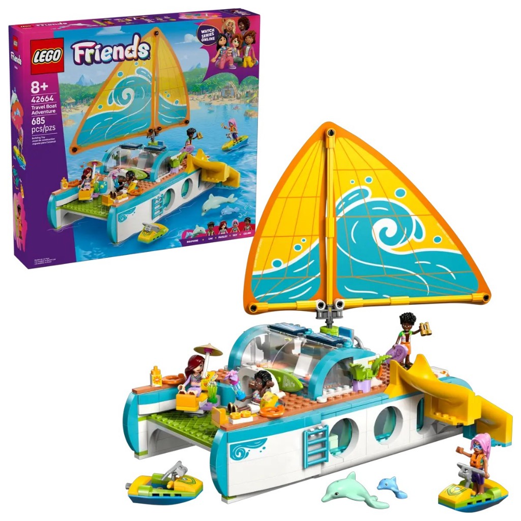 【樂GO】樂高 LEGO 42664 Friends-旅行船大冒險 好朋友 樂高正版 | 蝦皮購物