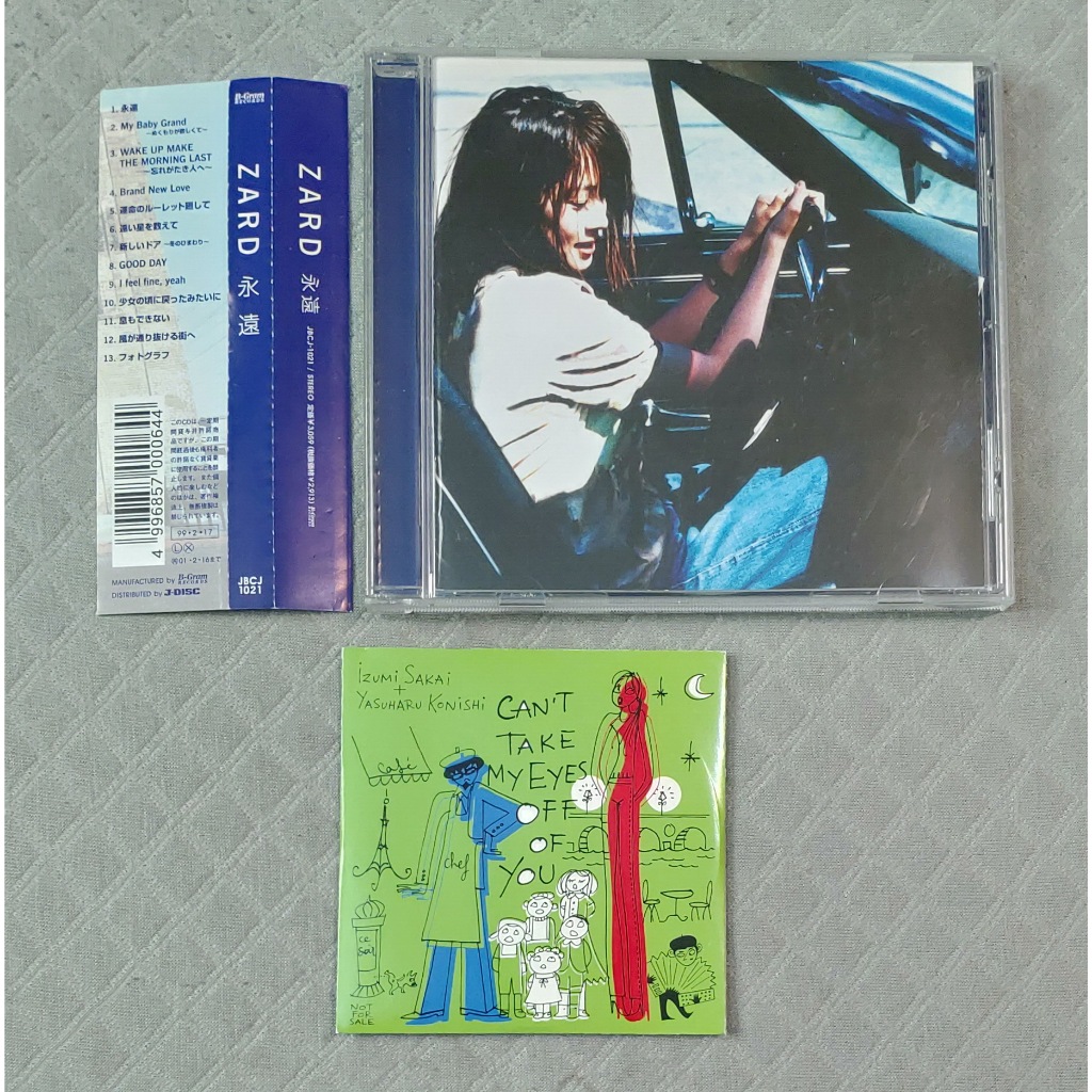 ZARD - 永遠 (含特典8cmCD) 日版 二手專輯 CD | 蝦皮購物
