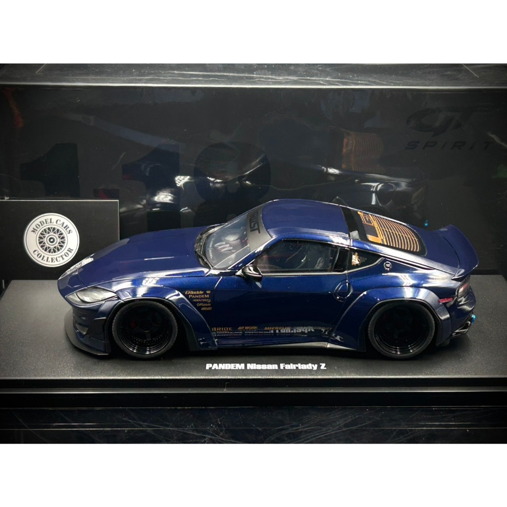 【收藏模人】GT Spirit Nissan 400z Pandem 午夜藍 1:18 1/18 GT494 | 蝦皮購物