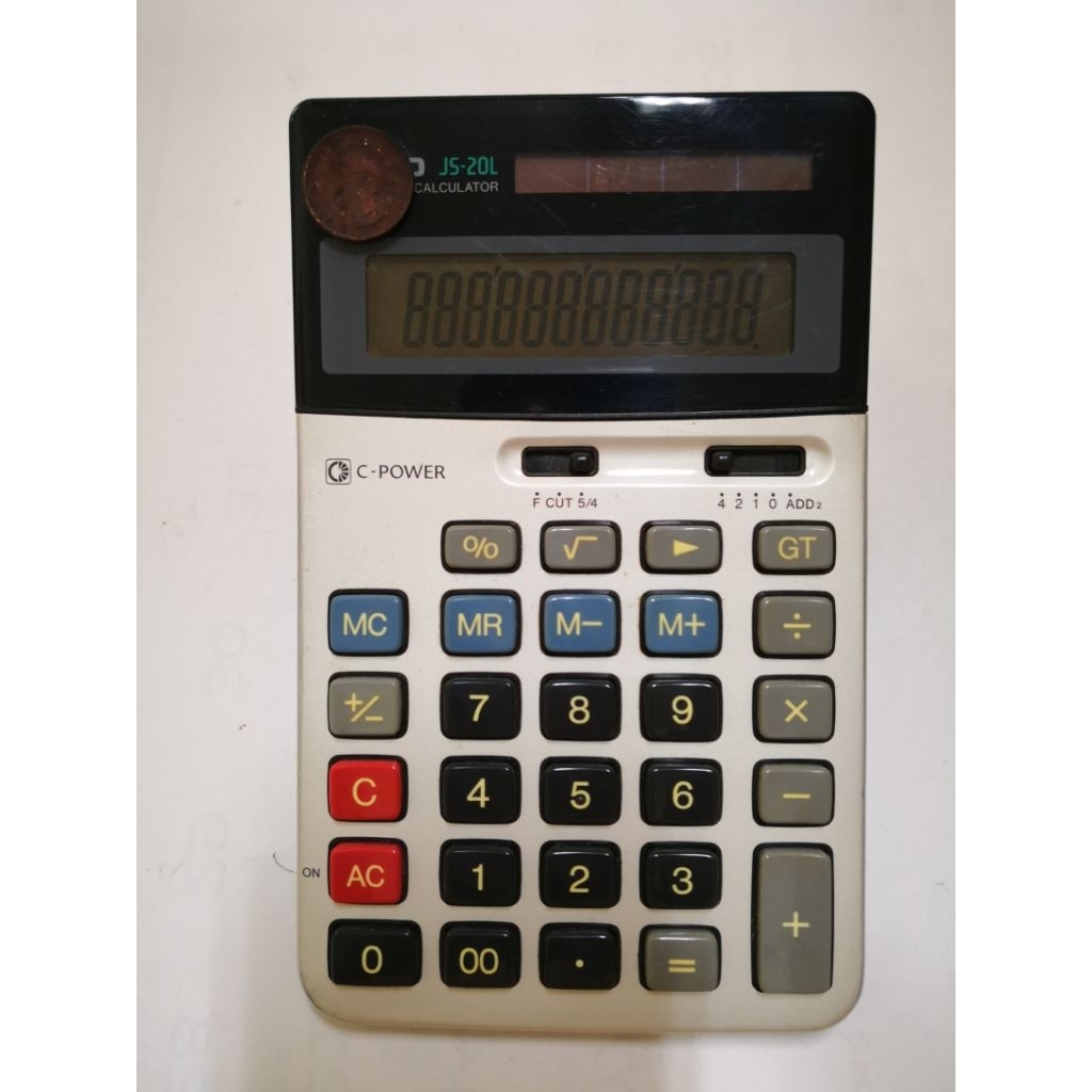 二手 日本製造 CASIO卡西歐 JS-20LA JS-20L 計算機 零件機 擺設 螢幕黑屏 懷舊 | 蝦皮購物