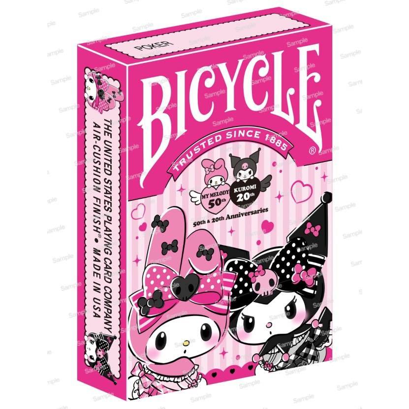 [808 MAGIC]魔術道具 Bicycle 美樂蒂X庫洛米 收藏 派對 機關 撲克牌 紀念 酒吧 把妹 抖音 大仙 | 蝦皮購物
