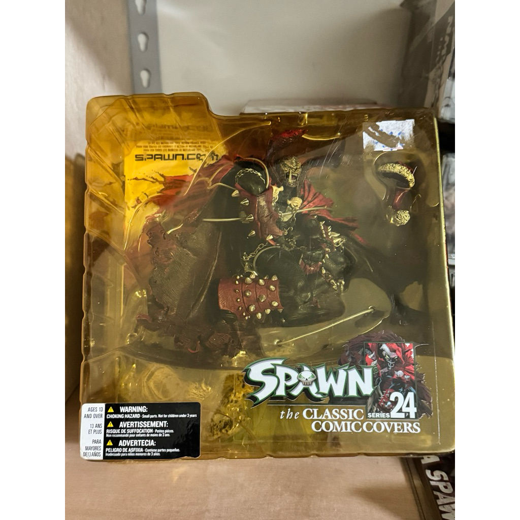 全新絕版收藏！麥法蘭 Mcfarlane 閃靈悍將 SPAWN 24 | 蝦皮購物