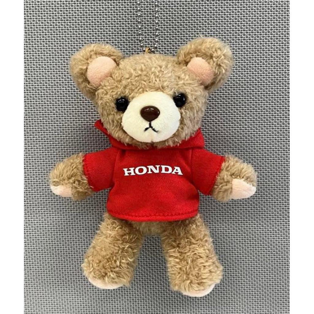 ~BuBuCars~ Honda 本田 Teddy Bear 泰迪熊 紅 小熊 娃娃 吊飾 原廠精品 | 蝦皮購物