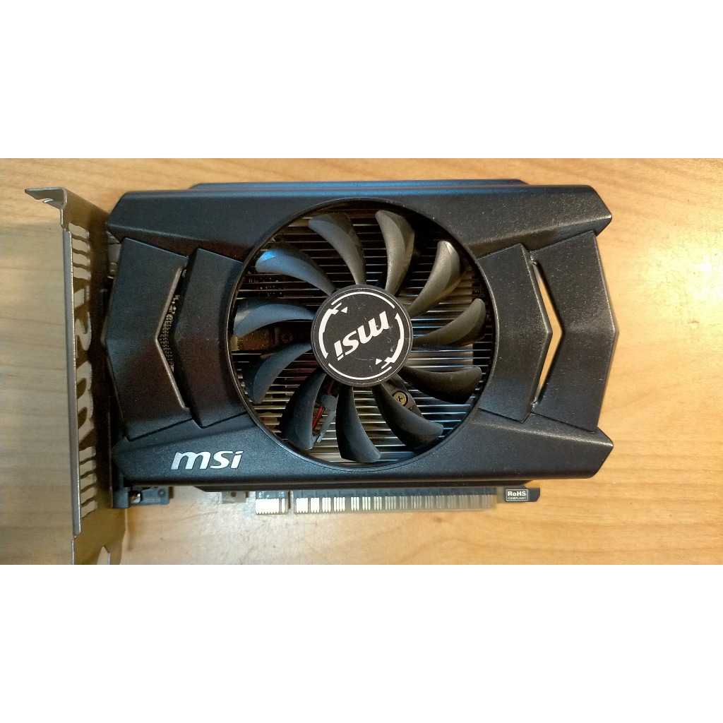 E.PCI-E顯示卡-微星 N750 Ti- 2GD5/OCV1 MS-V809 電競 DX11 128位元直購價730 | 蝦皮購物