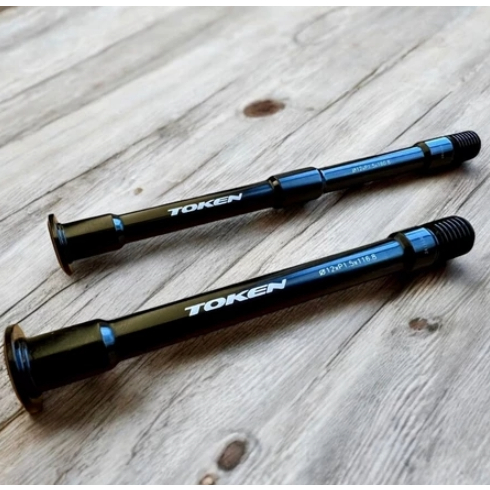 【TOKEN】TK12SL｜ 超輕量碟煞公路車用貫通軸｜12mm貫通軸｜牙規 1.5mm｜通用款｜GIANT專用款 | 蝦皮購物