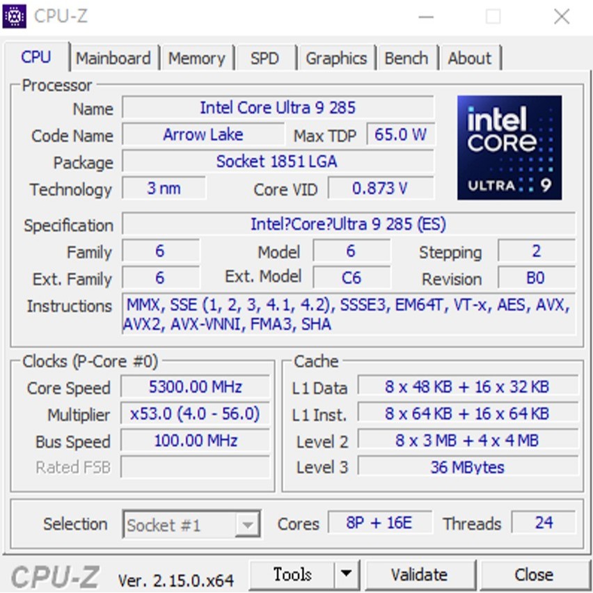 💡降價1500｜Intel Core Ultra 9 285 散裝正顯｜24核心 CPU｜內顯可輸出｜ | 蝦皮購物