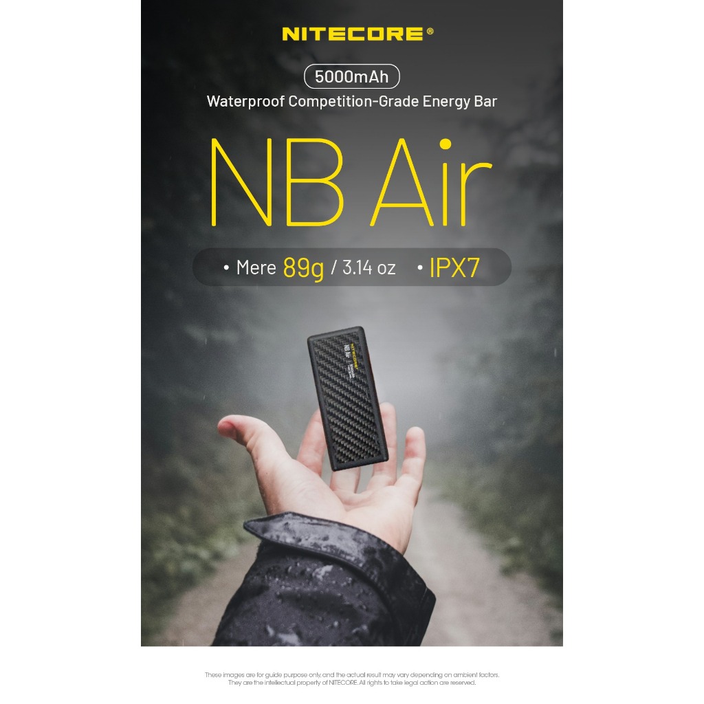 【野型嚴選】Nitecore NB AIR 5000 公司貨保固(CCC認證已通過 機身尚未標示CCC) | 蝦皮購物