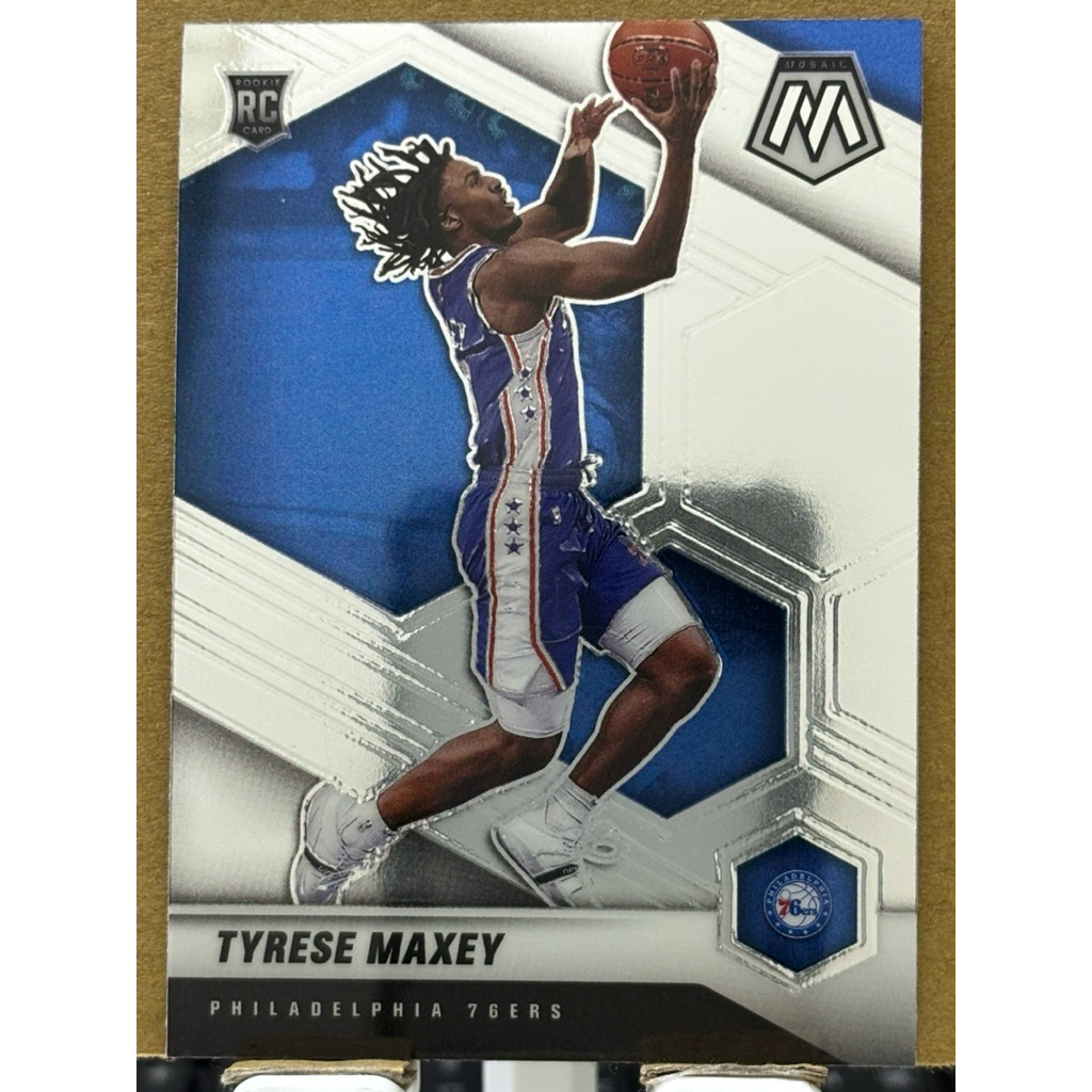 【RC-084】 NBA 費城七六人 TYRESE MAXSEY MOSAIC RC | 蝦皮購物