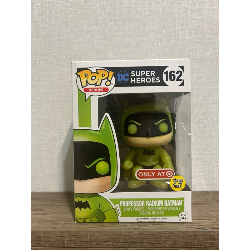 Funko pop 162 TG貼 夜光 老物 DC系列 超級英雄 綠色 蝙蝠俠 Batman 絕對正版 國外購入 | 蝦皮購物