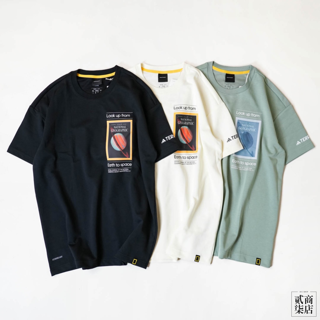 貳柒商店) ADIDAS NATIONAL 男女款 國家地理 聯名 短袖 戶外 JD5962 JD5963 JD5964 | 蝦皮購物