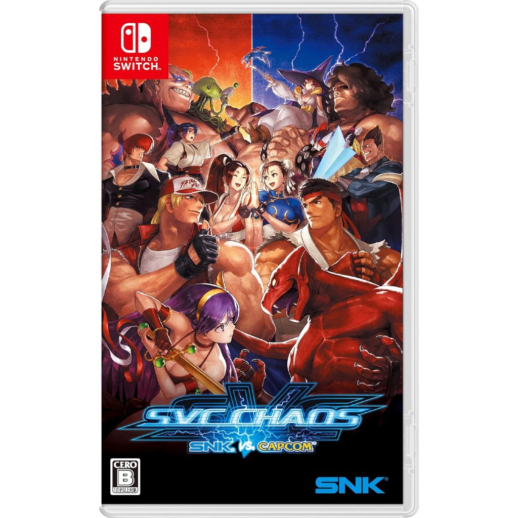 【就愛玩】全新現貨 NS Switch SNK VS CAPCOM SVC CHAOS 卡普空格鬥 日文版 | 蝦皮購物