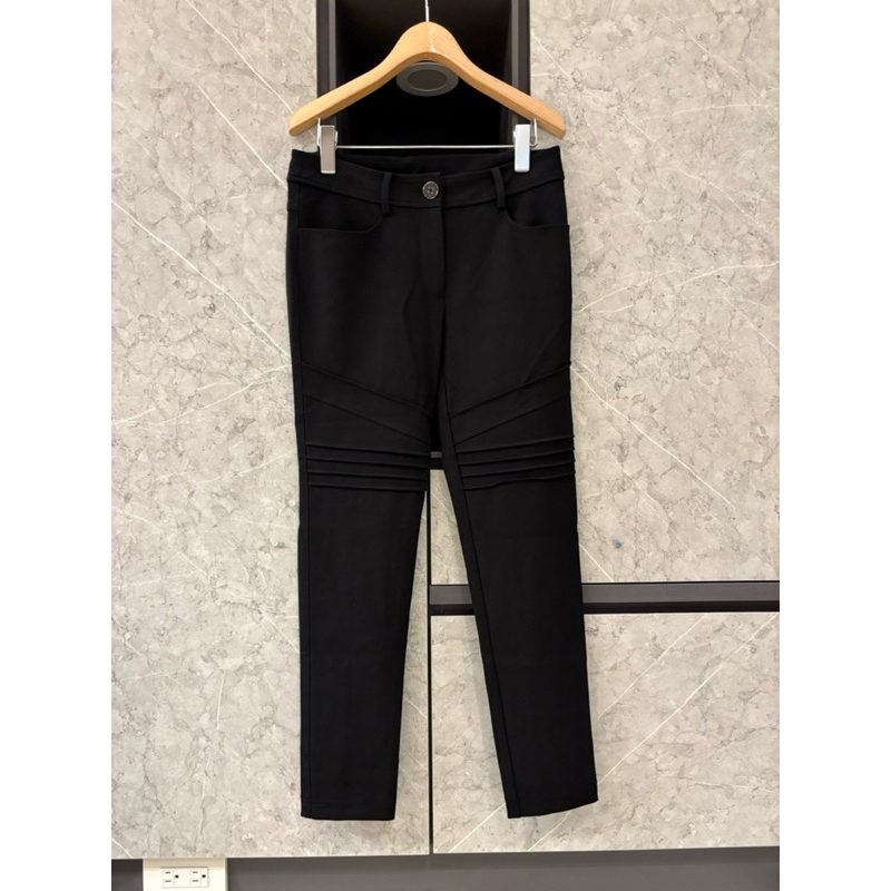 專櫃IROO 經典彈性合身窄管褲（純黑） ️全新有吊牌 | 蝦皮購物
