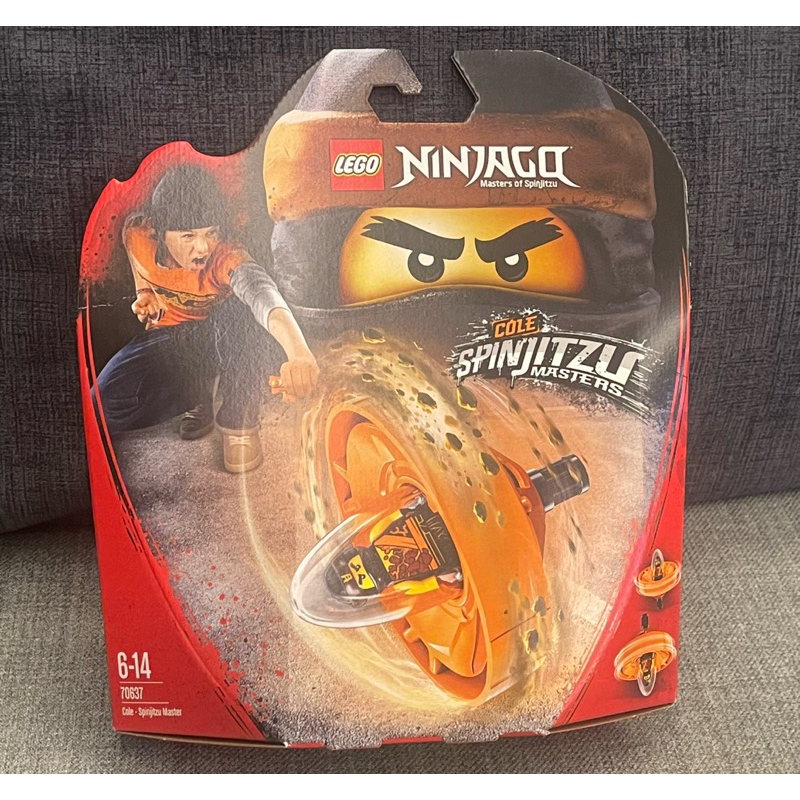【絕版品】 LEGO 70637 Cole Spinjitzu Master 全新未拆封 旋風忍者系列 | 蝦皮購物