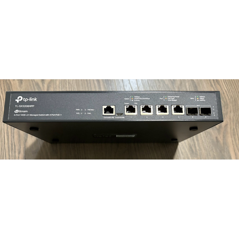 TL-SX3206HPP JetStream 6 埠10GE L2+ 管理型交換器(含 4 埠 PoE++) 3206 | 蝦皮購物