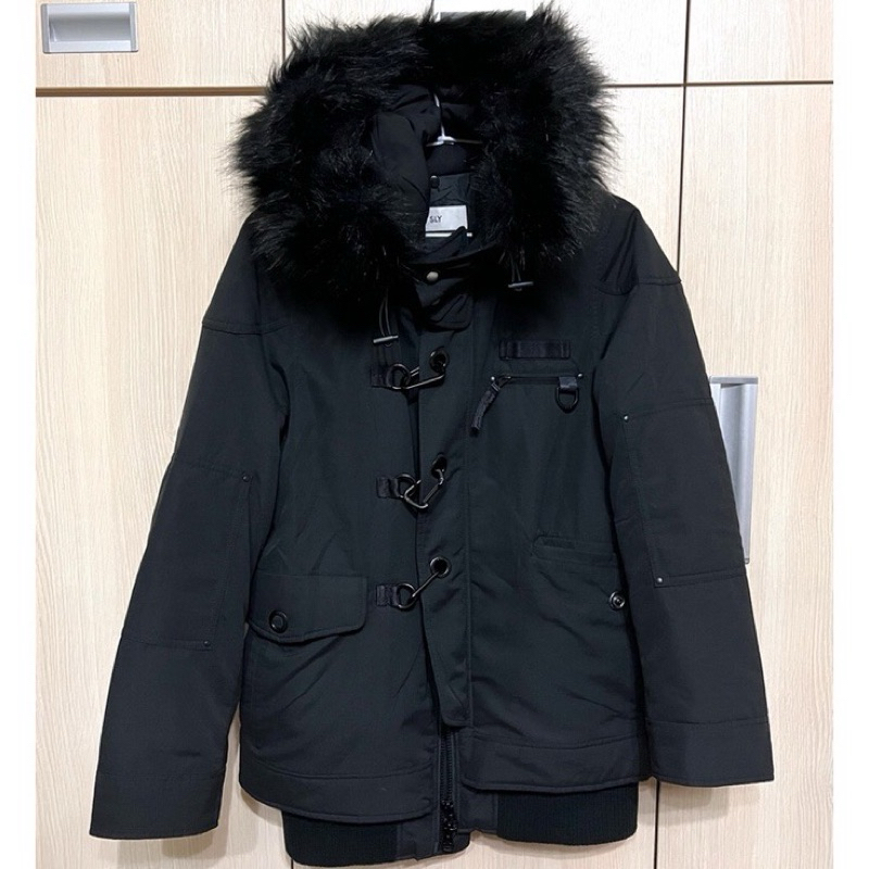 SLY N3B正品兩穿外套 保暖近全新1號 | 蝦皮購物