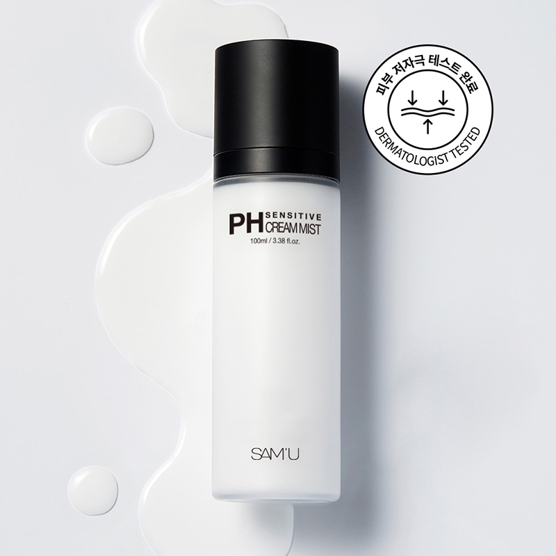 韓國 SAM'U PH 舒緩平衡面霜噴霧 100ml 保濕 保濕噴霧 補水 妝前噴霧 | 蝦皮購物