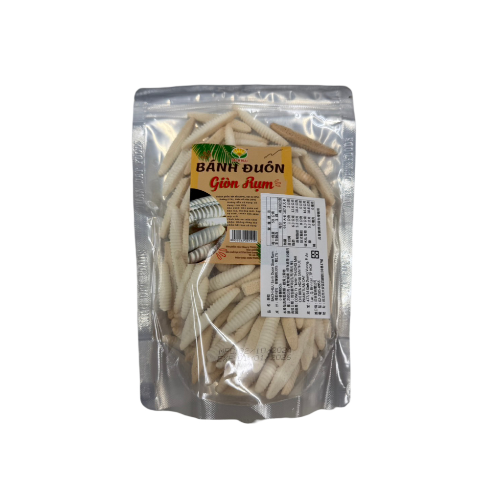 越南 BACH HUU Banh Duon Gion Rum 椰子餅乾 250g | 蝦皮購物