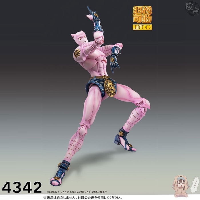 25年09月 日版 超像可動BIG JOJO的奇妙冒險 殺手皇后 Kill Queen 可動 | 蝦皮購物