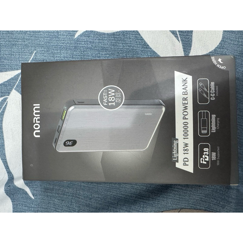 normi 18W快充行動電源10000mah經典銀灰色、支援iphone快充、支援PD筆電。 | 蝦皮購物