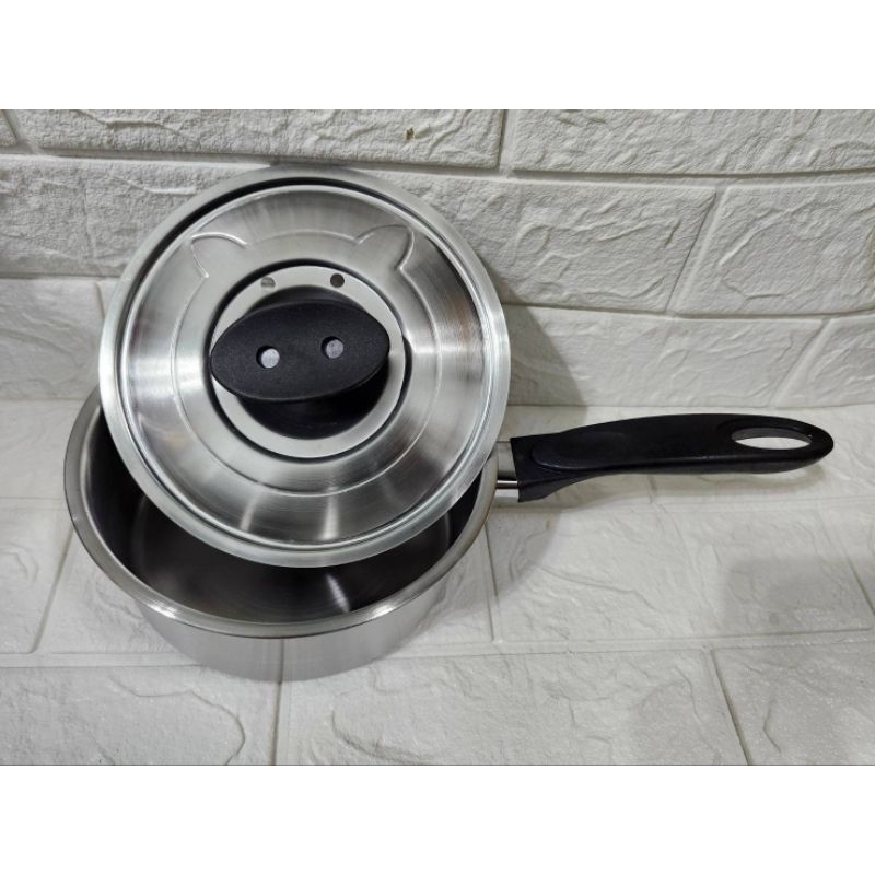 現貨 全新 SILWA 西華豬之鍋 不鏽鋼湯鍋16cm RSW-P16 附蓋 不鏽鋼湯鍋 湯鍋 租屋族必備 單身貴族 | 蝦皮購物