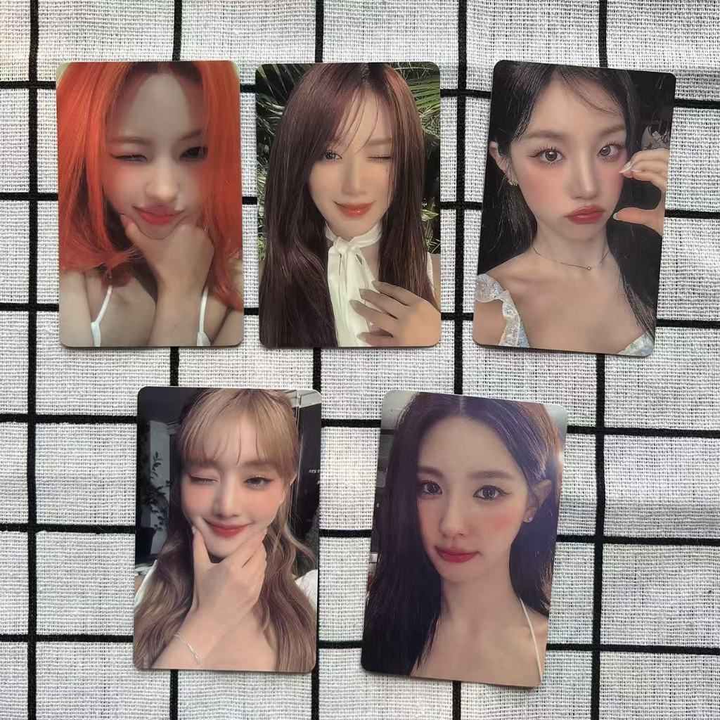 韓國正版代購*gidle女娃 isway 愛豆驛站特典卡宋雨琦葉舒華特典正版 | 蝦皮購物