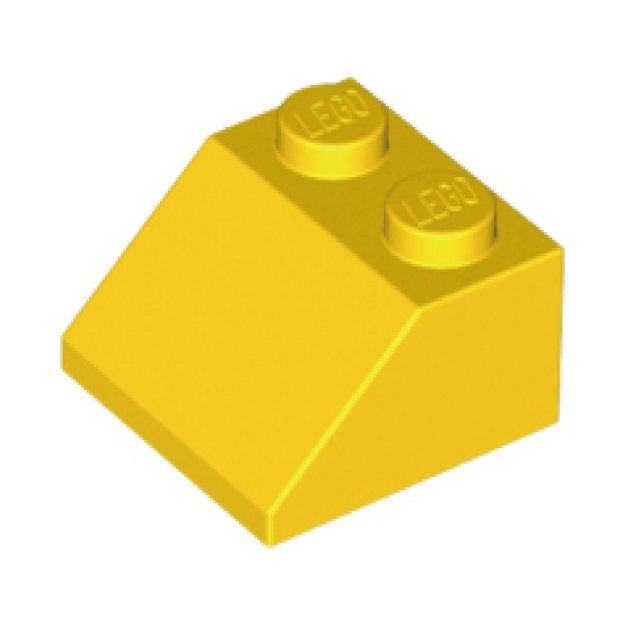 COOLPON｜這是樂高®LEGO®的正版零件 Slope 45 2x2 斜邊磚 3039 6227 303924 黃色 | 蝦皮購物