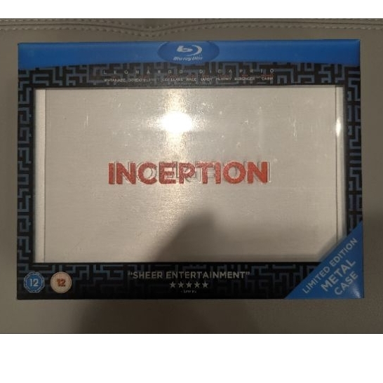 【藍光BD+DVD】全新 全面啟動Inception豪華典藏箱-三碟裝(精美手提箱+造夢圖騰+PASIV夢境機使用手冊) | 蝦皮購物