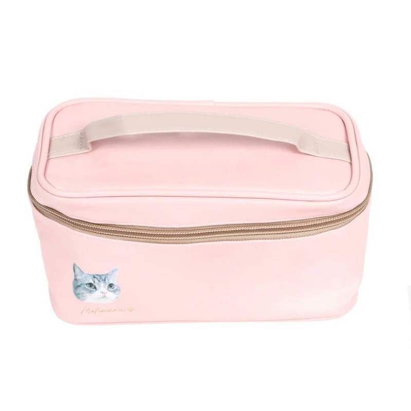 [現貨]日本 DAISO 大創 THREEPPY 貓咪日記 もちまる日記 麻糬丸 MOTIMARU 合作活動 化妝包 | 蝦皮購物