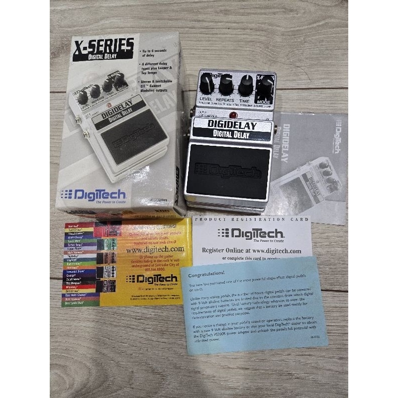 Digitech DIGIDELAY Digital Delay 電吉他 延遲 效果器 | 蝦皮購物