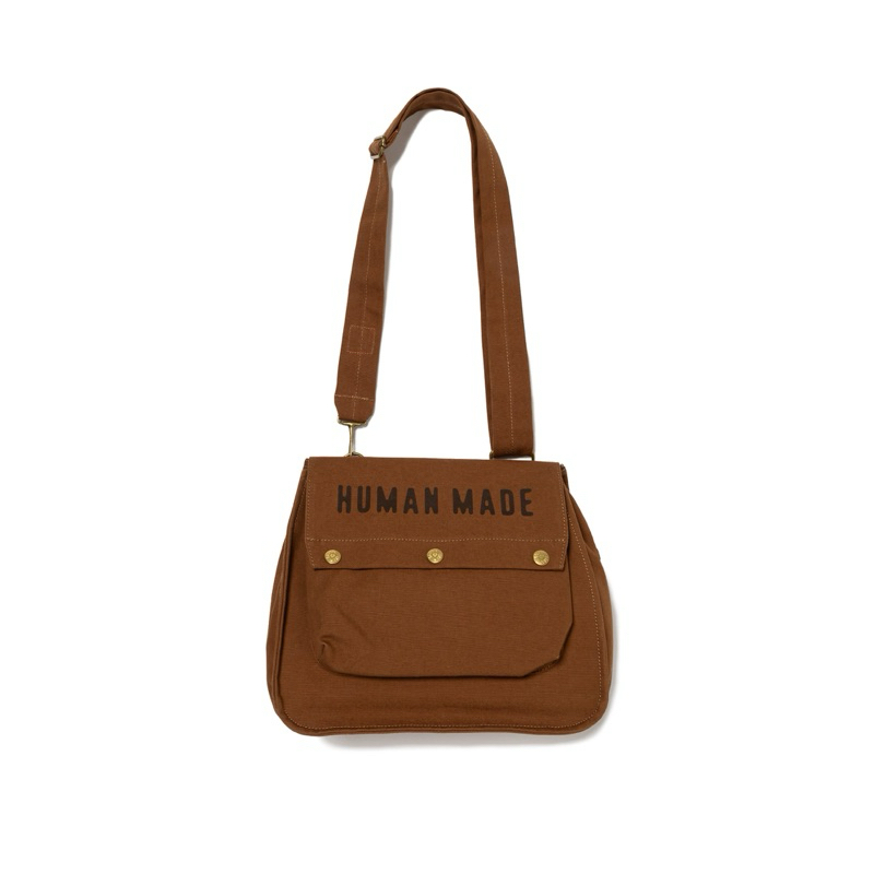 24AW HUMAN MADE GAME BAG 復古帆布斜肩包 | 蝦皮購物