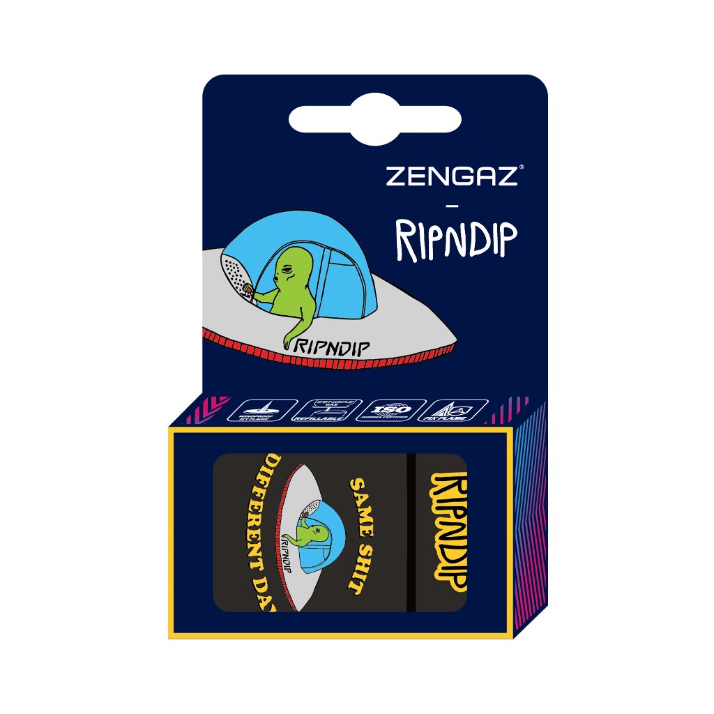 RIPNDIP SAME SHIT DIFFERENT DAY LIGHTER 盒裝 黑色 外星船 防風 打火機 中指貓 | 蝦皮購物