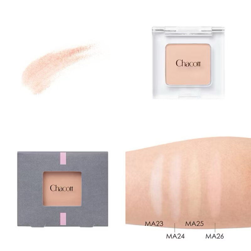 小紅書激推 日本購入 CHACOTT ma24 ma26眼影 淚溝 眼袋 提亮 定妝粉 | 蝦皮購物